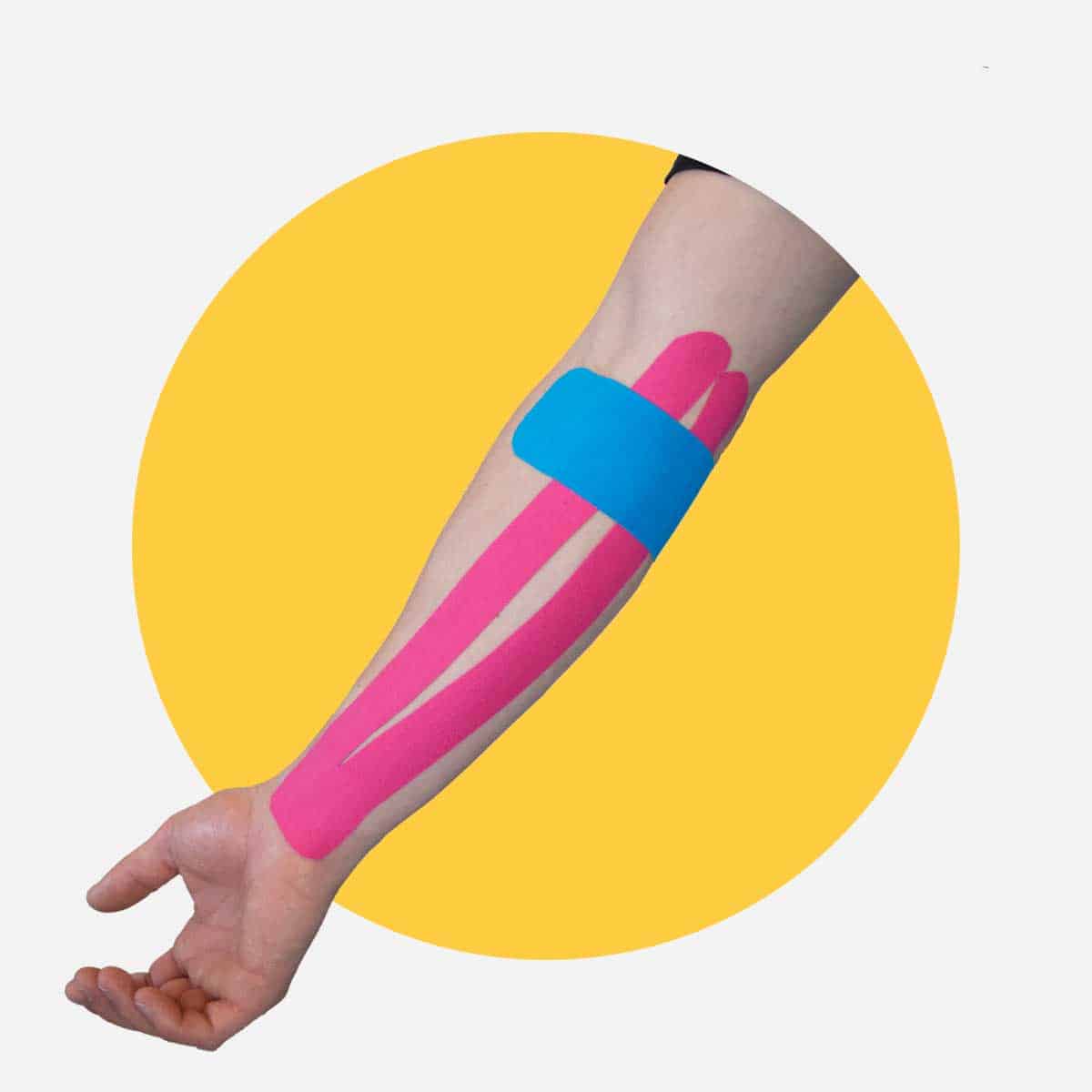 Tape golfalbue med kinesiologi tape | Piece of Tape